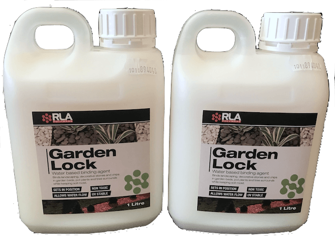 GARDEN LOCK 1 L / 4 L / 20 L - Pebble and Mulch Binder DIY Non Toxic ...